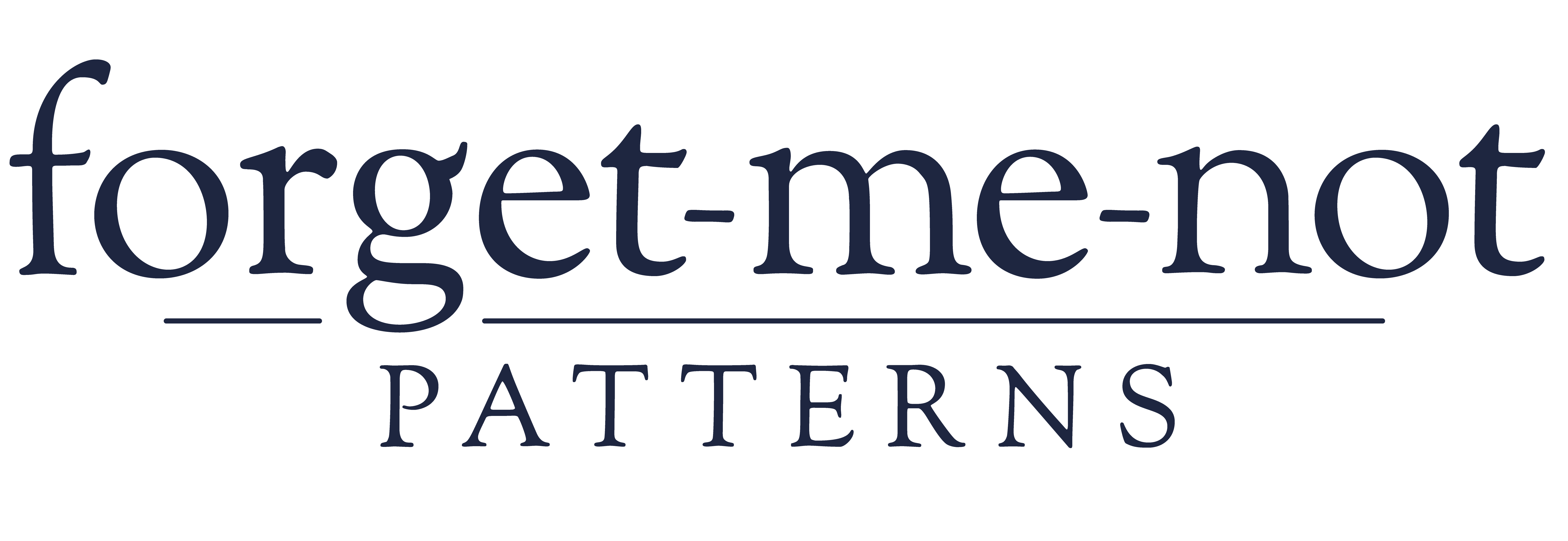 Forget-Me-Not Patterns – Brooklyn Motif Printing